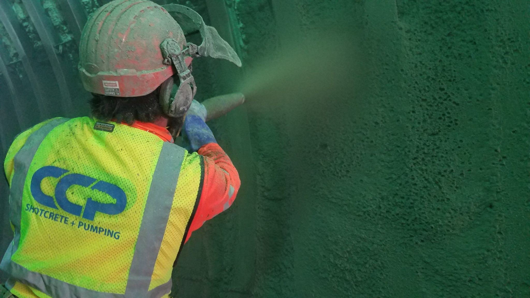 Tunnel and Culvert Shotcrete Linings - CCP Shotcrete + Pumping