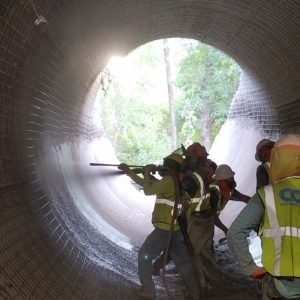 Tunnel and Culvert Shotcrete Linings - CCP Shotcrete + Pumping
